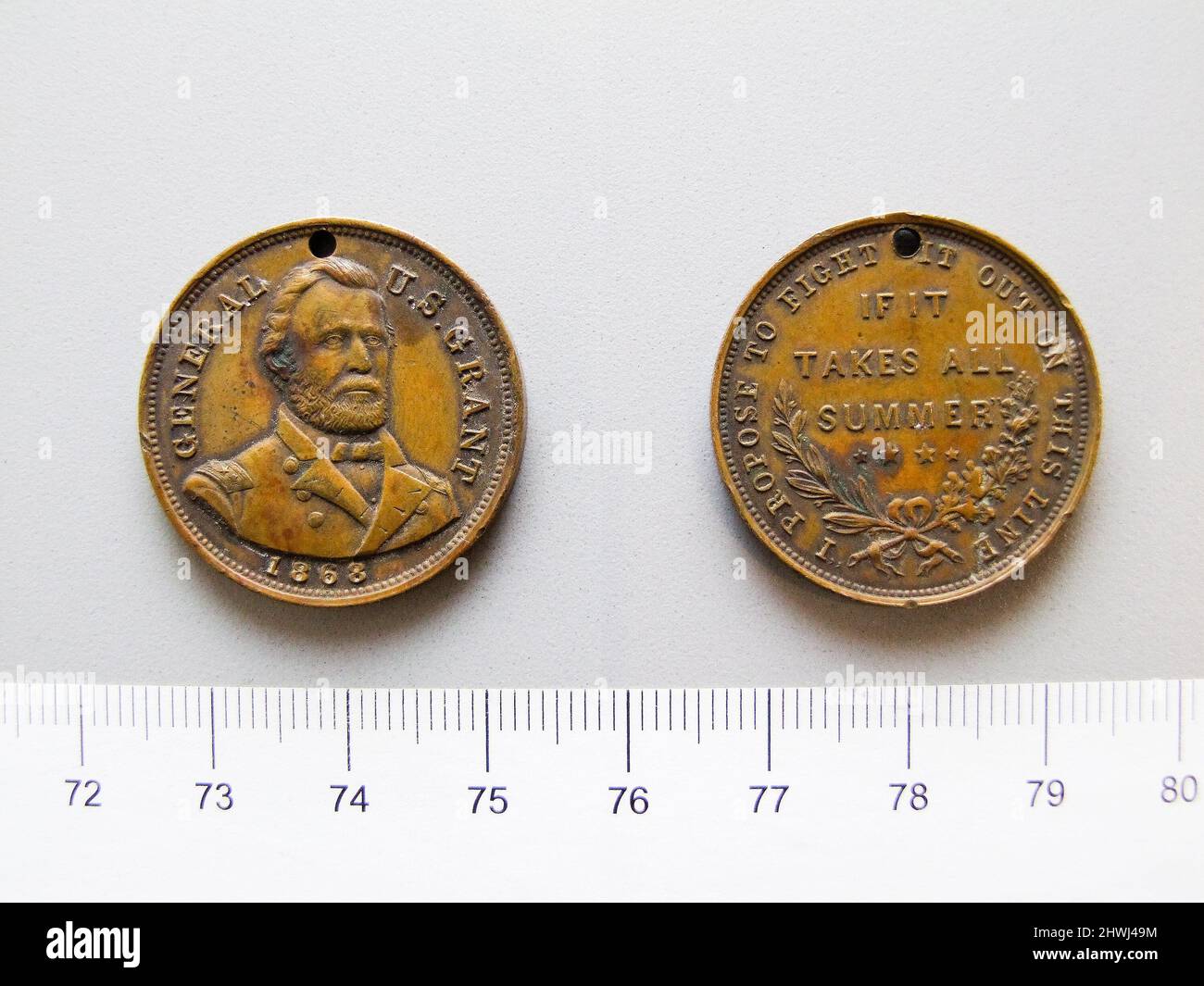 Medal for ulysses grant hi-res stock photography and images - Alamy
