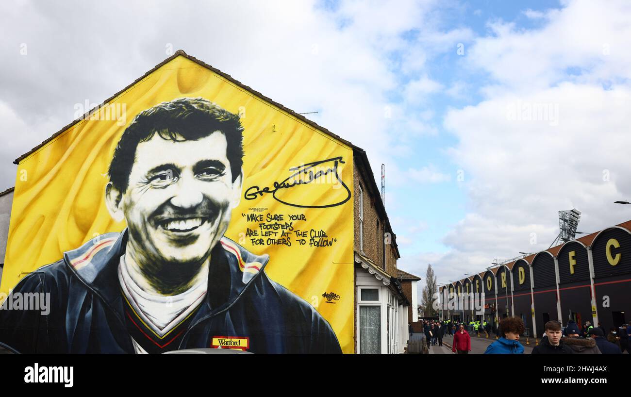 Former watford manager graham taylor hi-res stock photography and ...