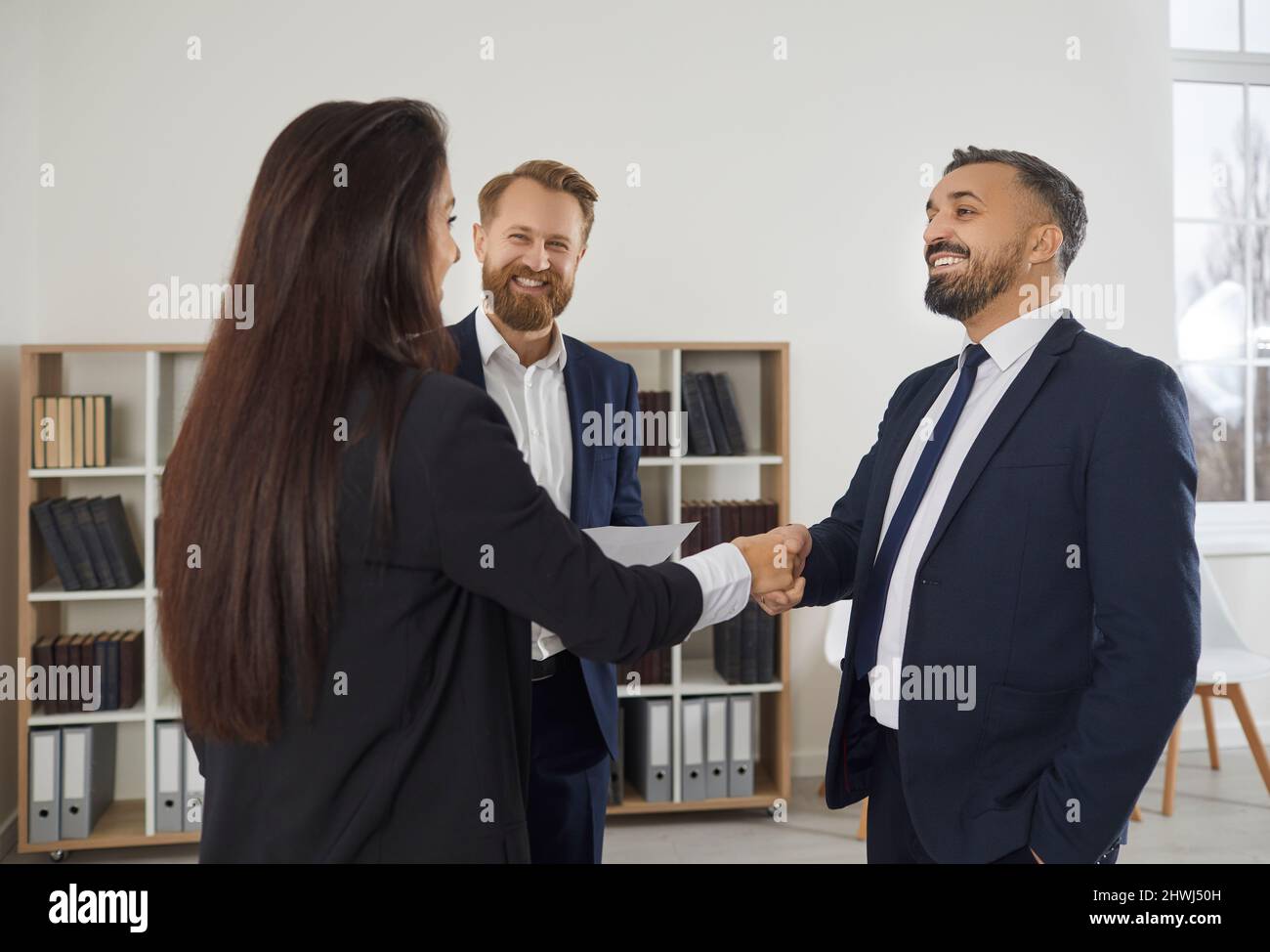 Client group hi-res stock photography and images - Alamy