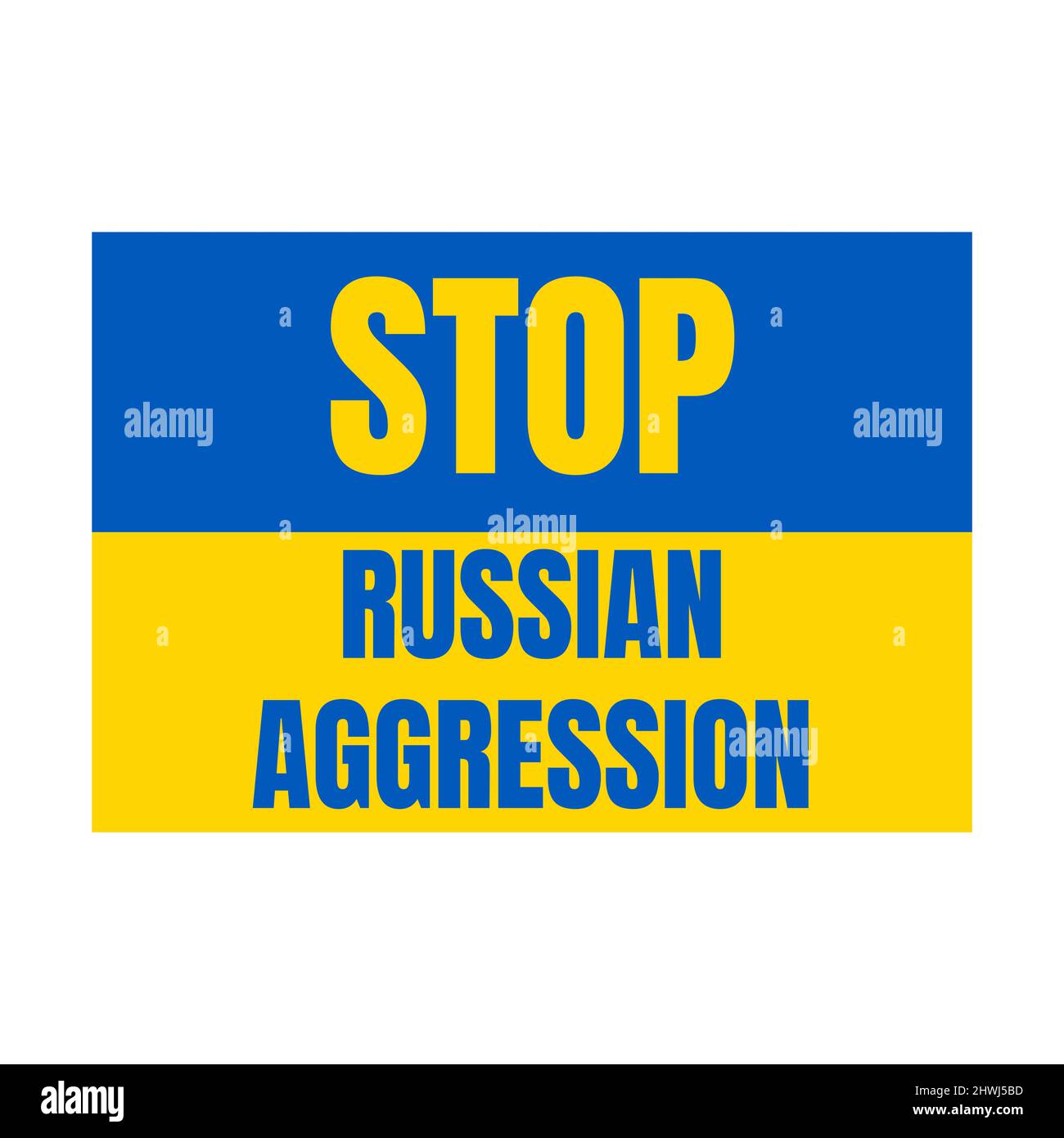 Stop russian aggression Cut Out Stock Images & Pictures - Alamy