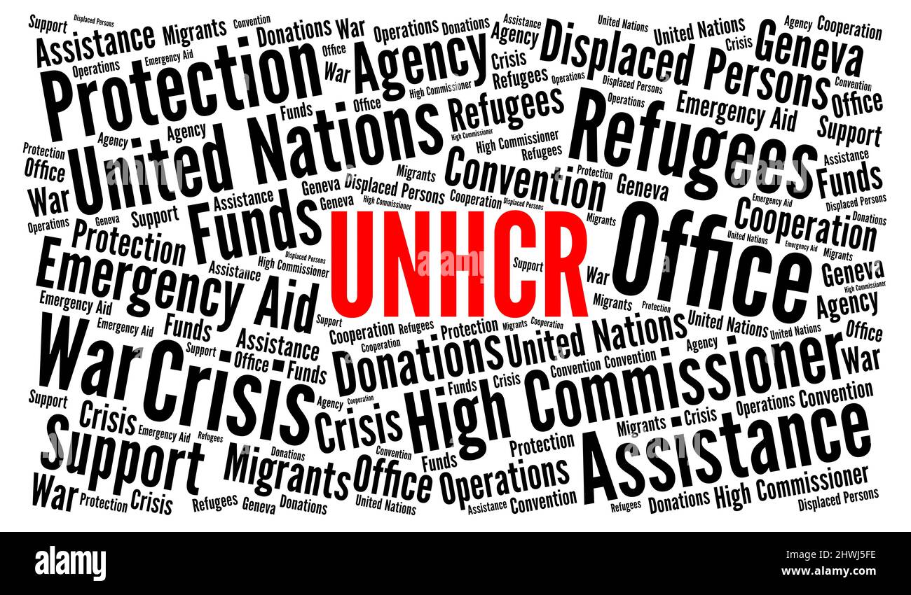 Unhcr refugee Cut Out Stock Images & Pictures - Alamy