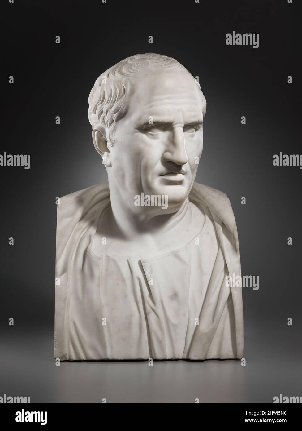 Cicero. Artist: Thomas Crawford, American, 1814–1857 Stock Photo - Alamy