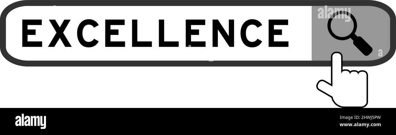 In search of excellence Stock Vector Images - Alamy