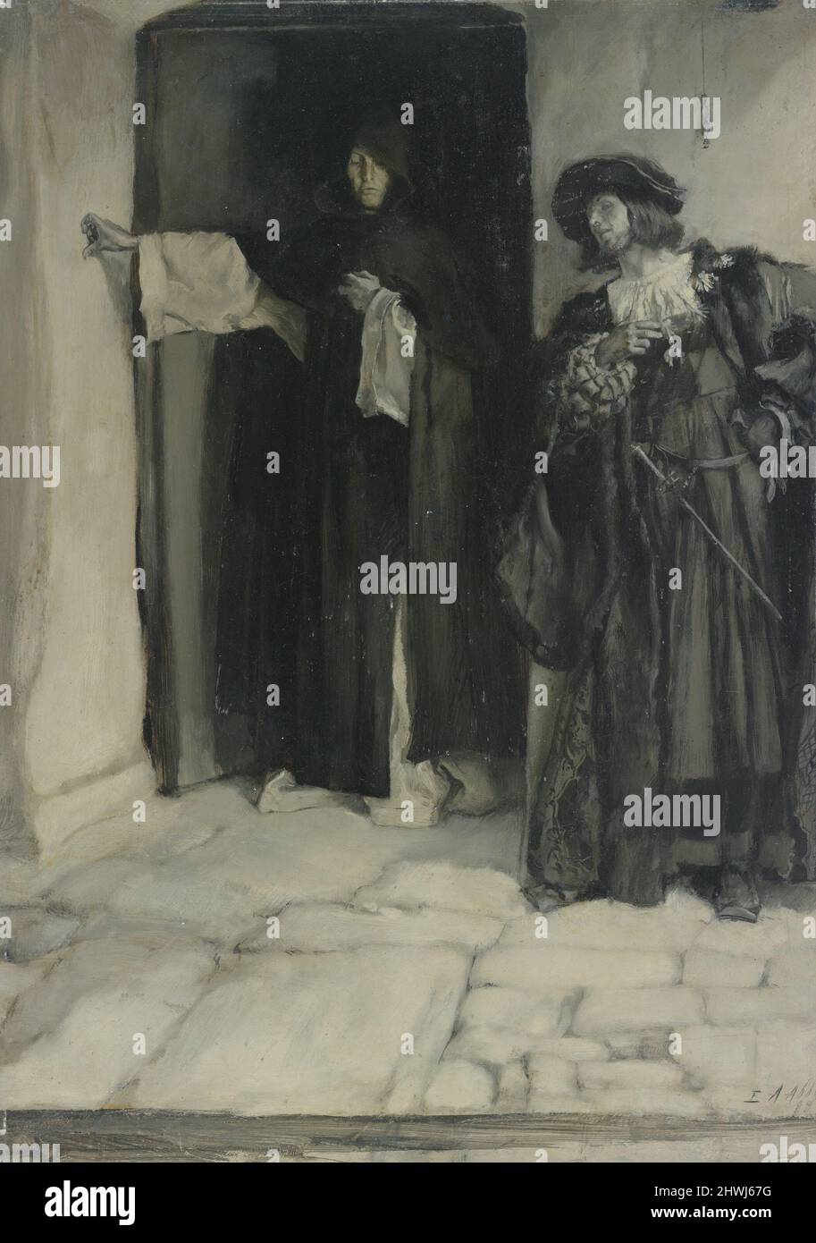 The Duke and Friar Thomas, from Measure for Measure, Act I, Scene iii ...