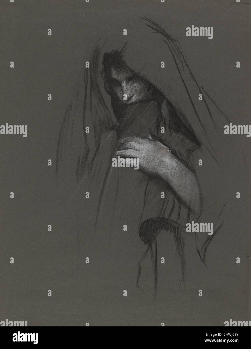 Mary, the Wife of Cleophas, study for The Three Marys. Artist: Edwin ...