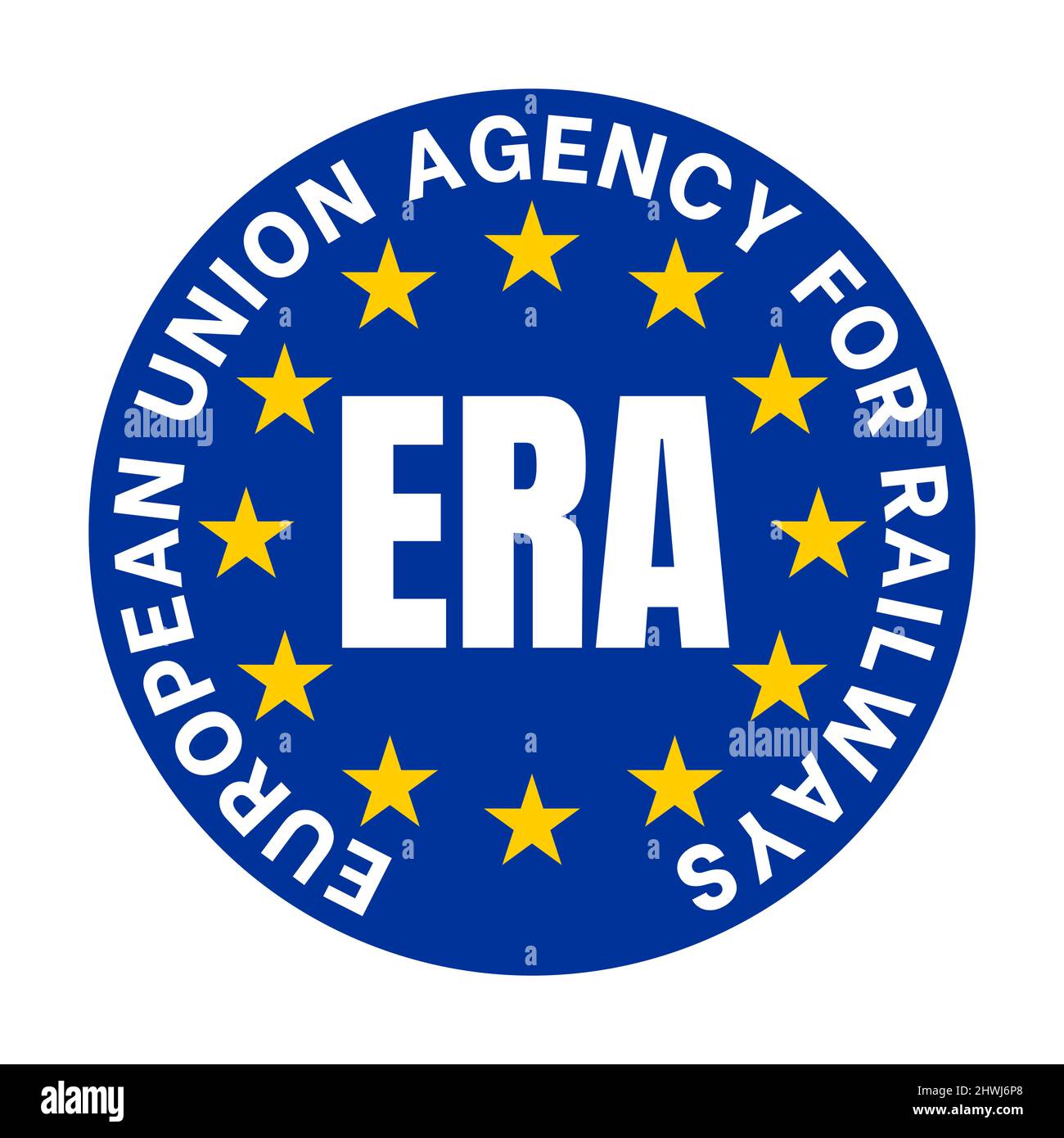 ERA European Union agency for railways symbol Stock Photo - Alamy