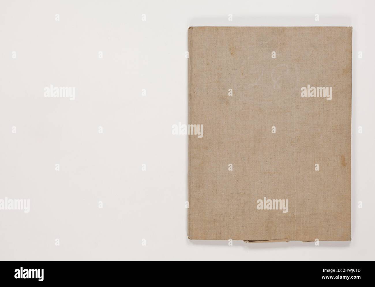 Sketchbook (11 leaves, colored, perforated for removal, linen cover ...