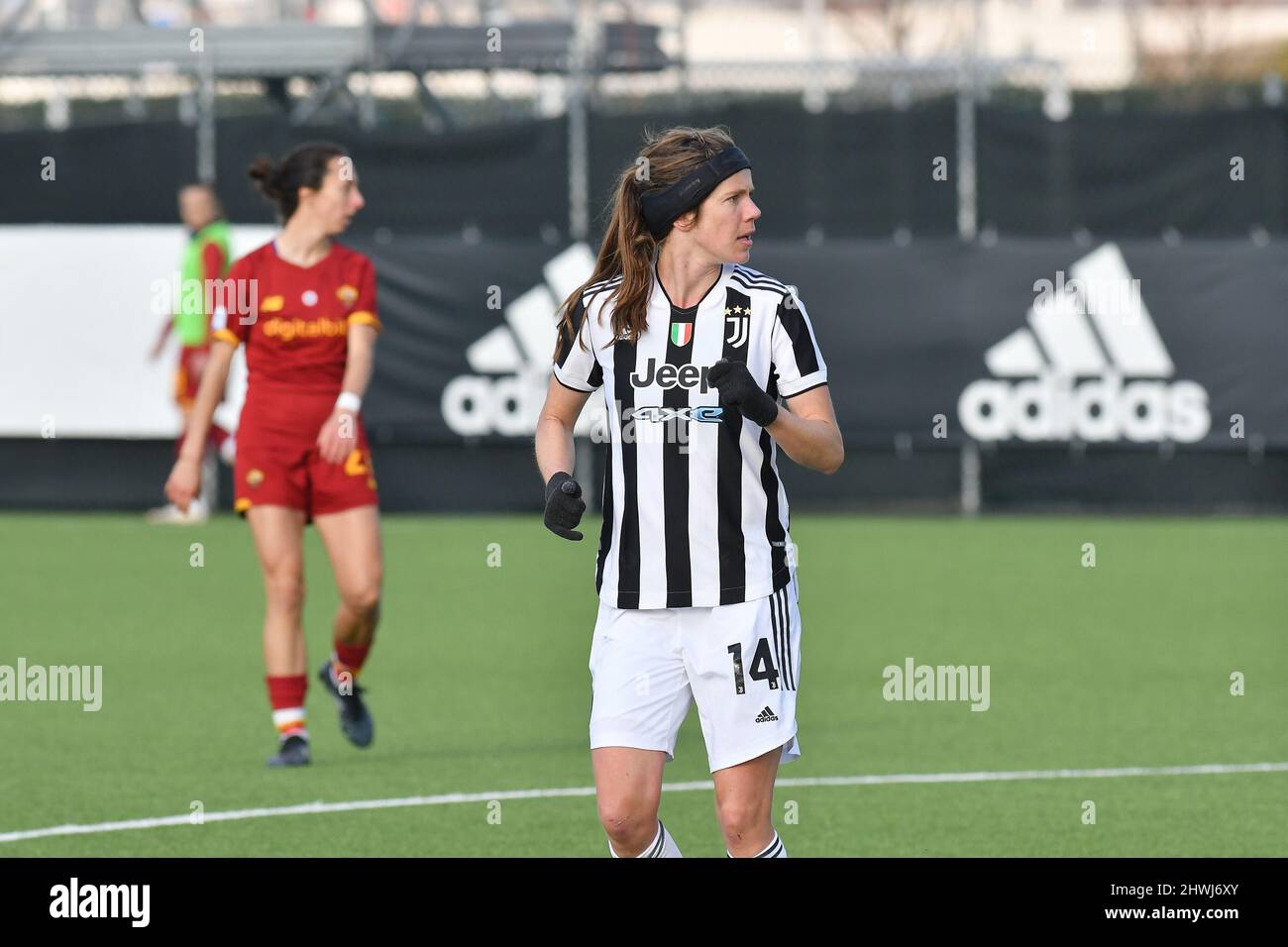 Sofie Pedersen of Juventus FC Women in action during the 2021/2022 ...