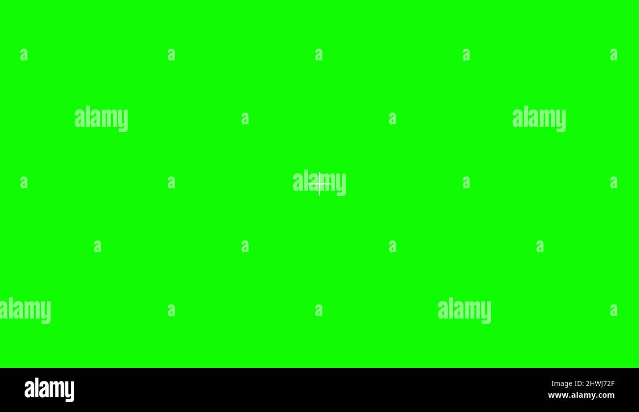 Green screen blank background, empty digital video template mockup ...