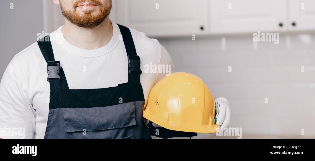 Concept furniture assembly, plumbing work, plaster production in home ...