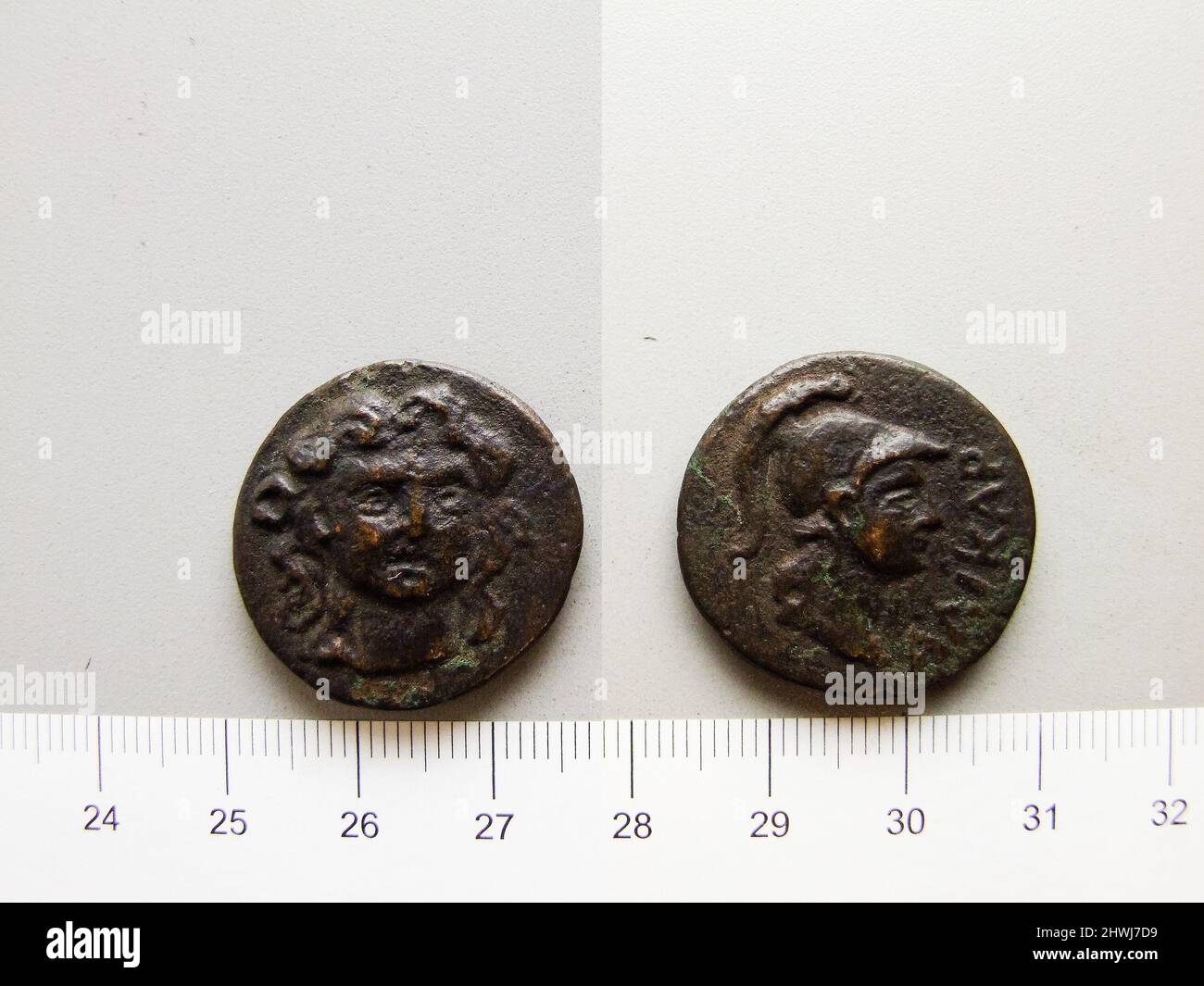 Tetradrachm with Alexander the Great, King of Macedonia. Subject ...