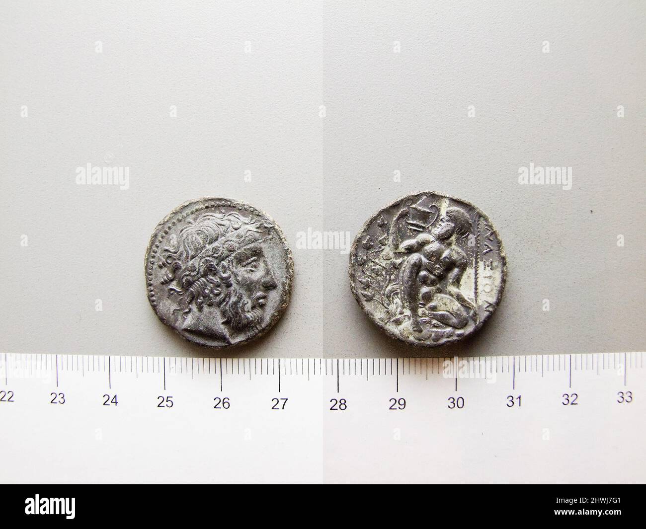Coin from Naxos. Engraver: Carl Wilhelm Becker, German, 1772–1830 Stock ...