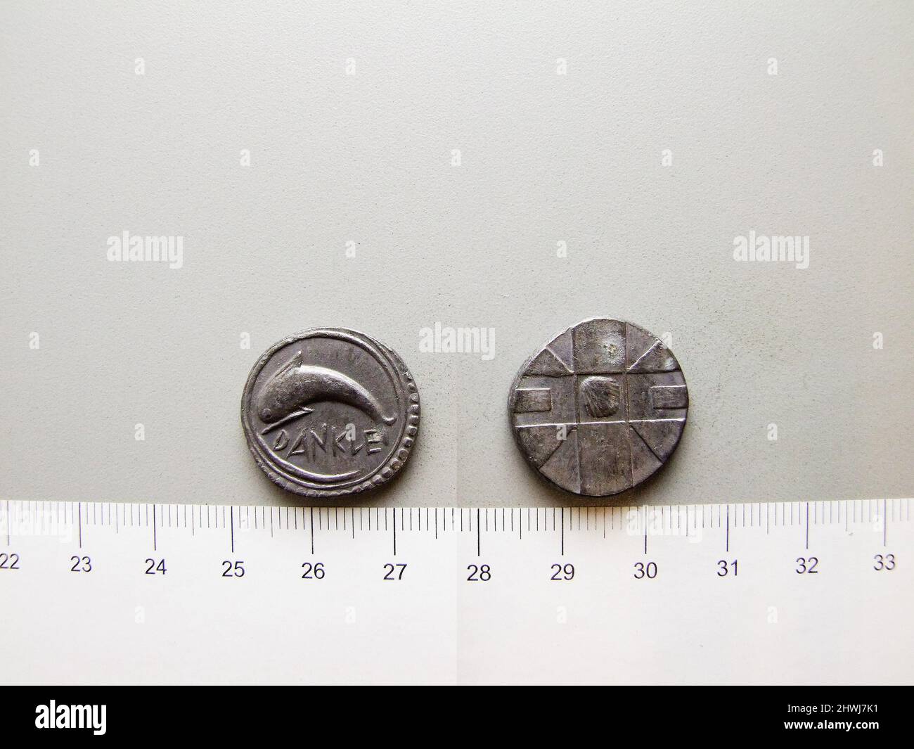 Coin from Messana. Engraver: Carl Wilhelm Becker, German, 1772–1830 ...