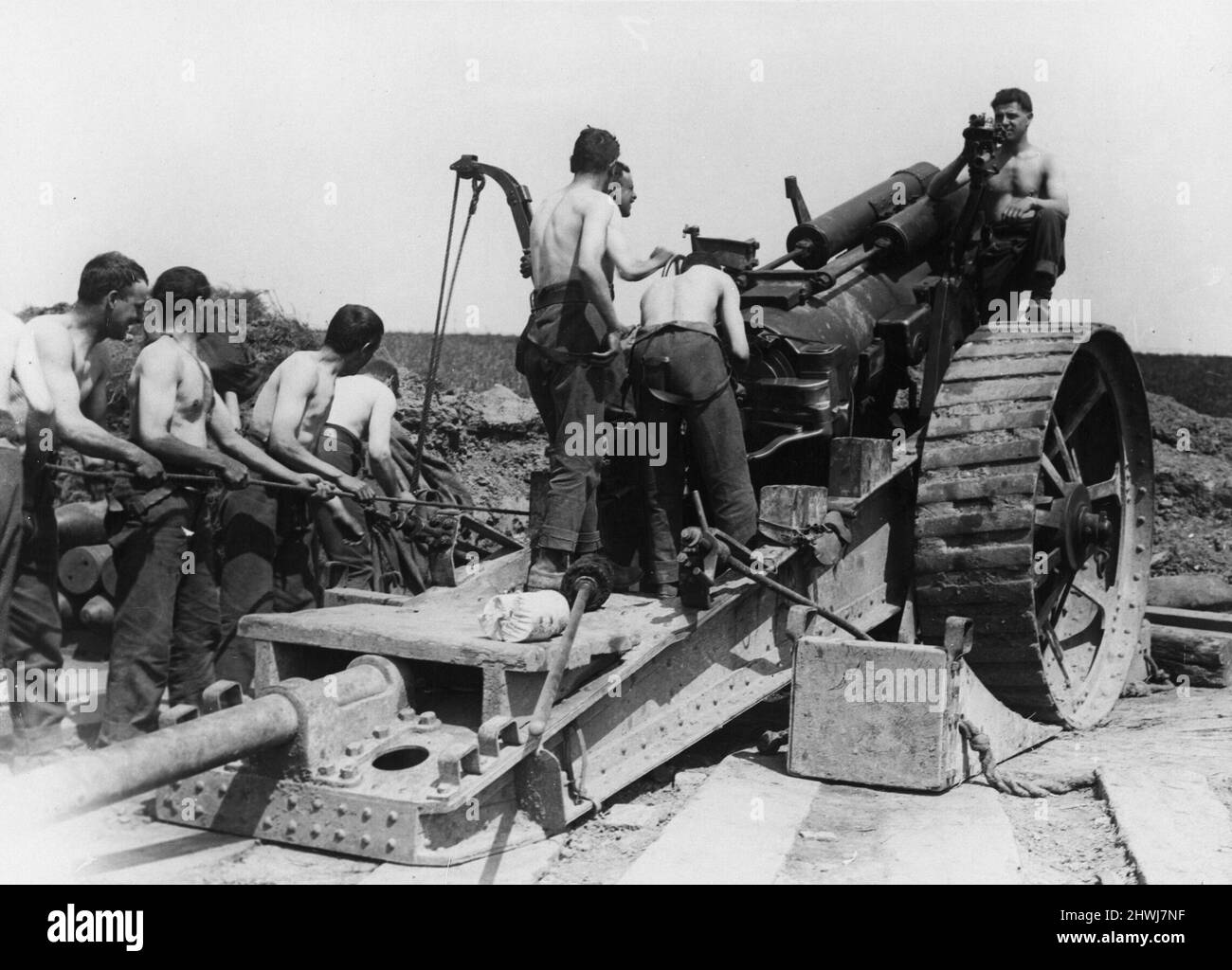 British gunners Black and White Stock Photos & Images - Alamy