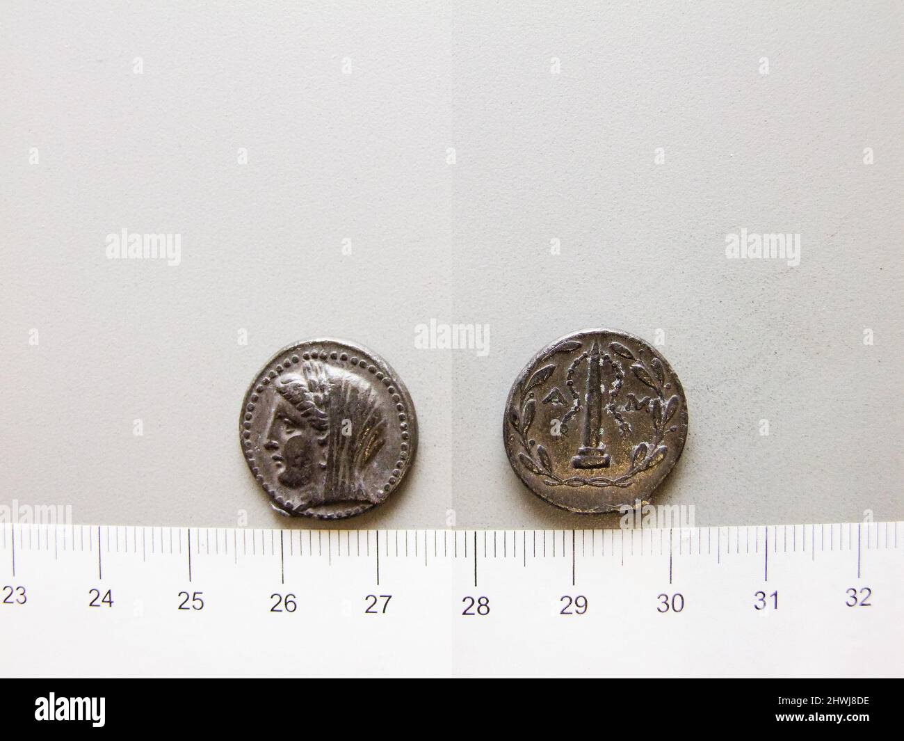 Coin from Dione. Engraver: Carl Wilhelm Becker, German, 1772–1830 Stock ...