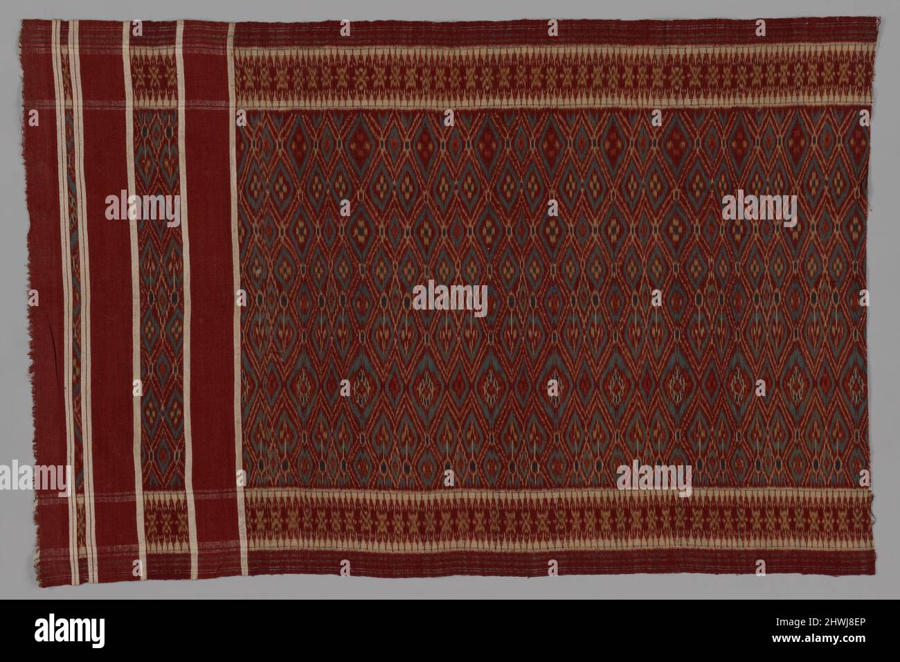 Fragment of a Ritual Weaving (Cepuk Stock Photo - Alamy