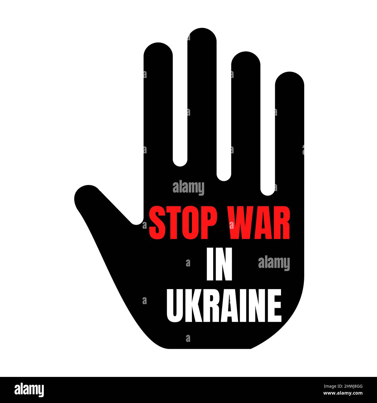 Protest against war in ukraine Cut Out Stock Images & Pictures - Alamy