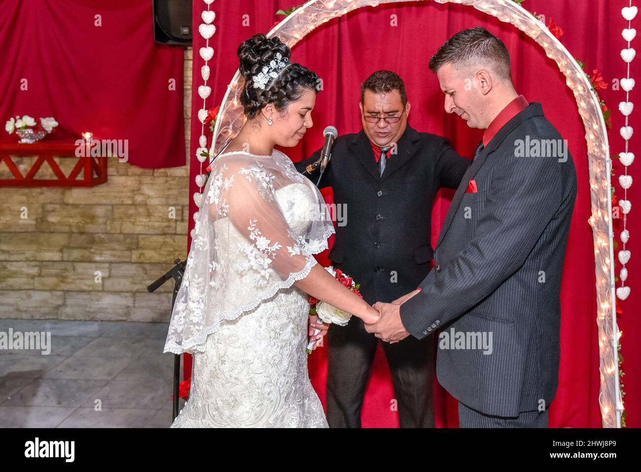 A Cuban style real life wedding, 2021 Stock Photo - Alamy