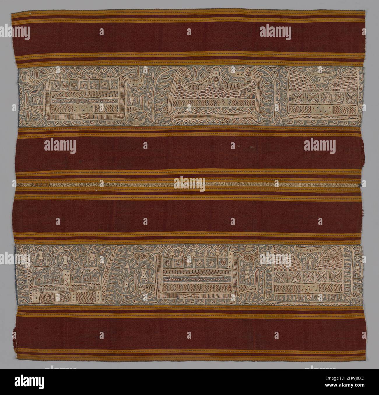 Woman’s Ceremonial Skirt (Tapis Stock Photo - Alamy
