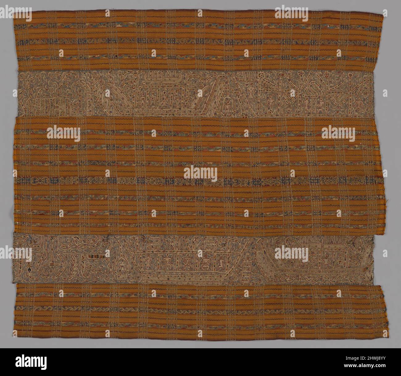 Woman’s Ceremonial Skirt (Tapis Stock Photo - Alamy
