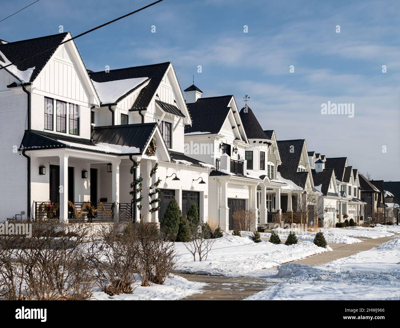 Suburbs suburban suburbia hi-res stock photography and images - Alamy