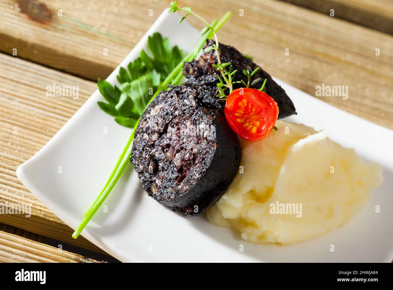 Morcilla black pudding hi-res stock photography and images - Alamy