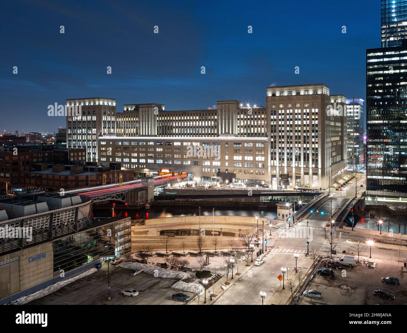 Chicago central post office hi-res stock photography and images - Alamy