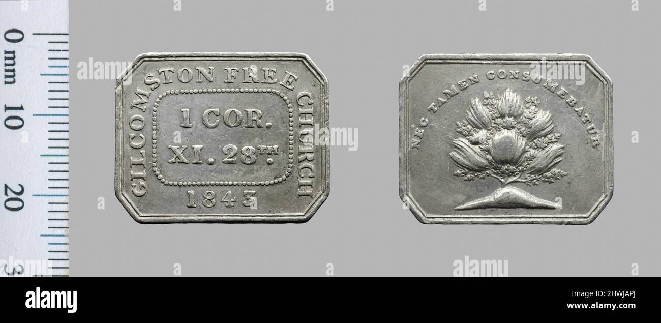 Communion Token. Artist: Unknown Stock Photo - Alamy