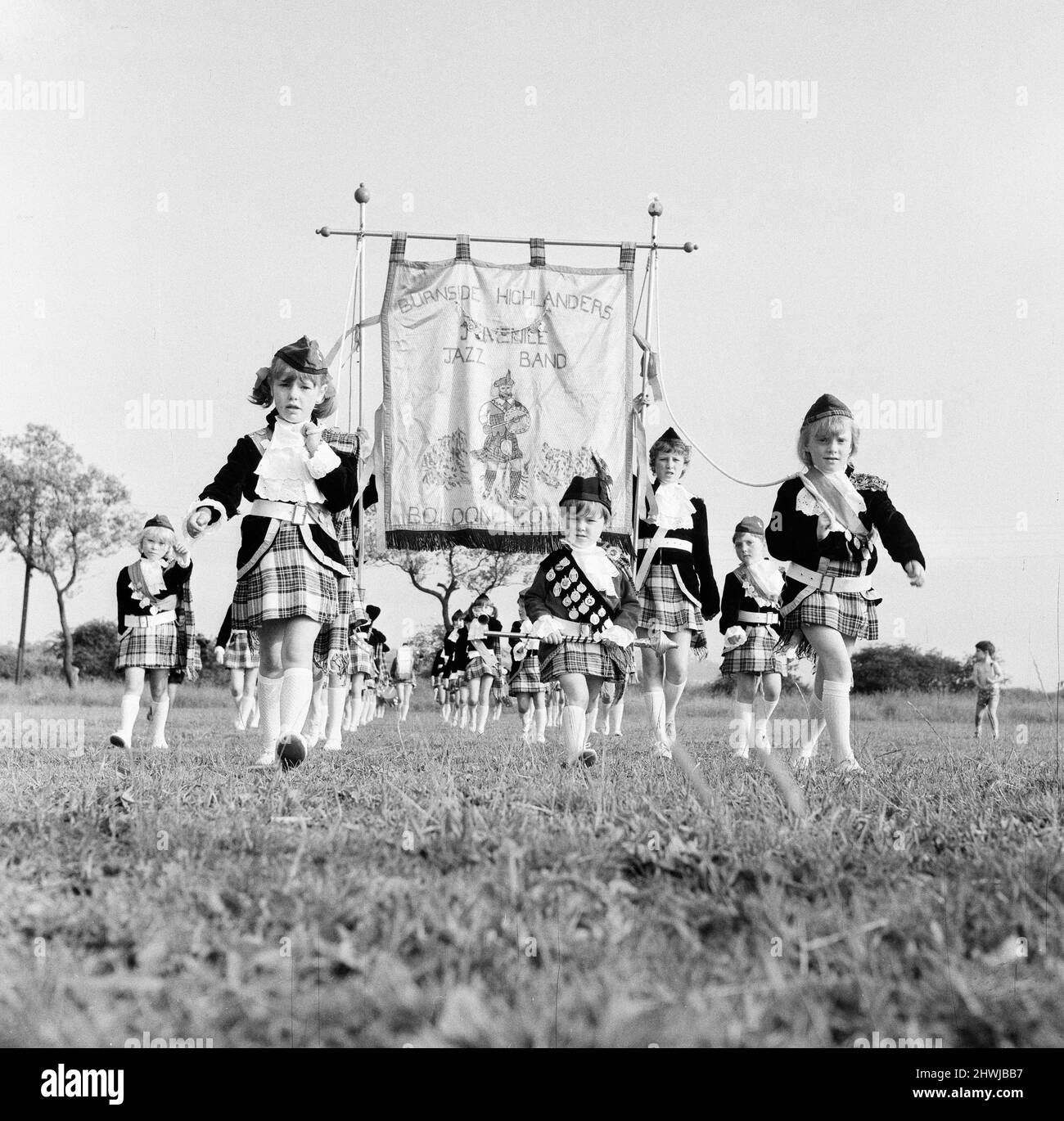 Burnside Highlanders Juvenile Jazz Band, Newcastle, 30th July 1971 ...