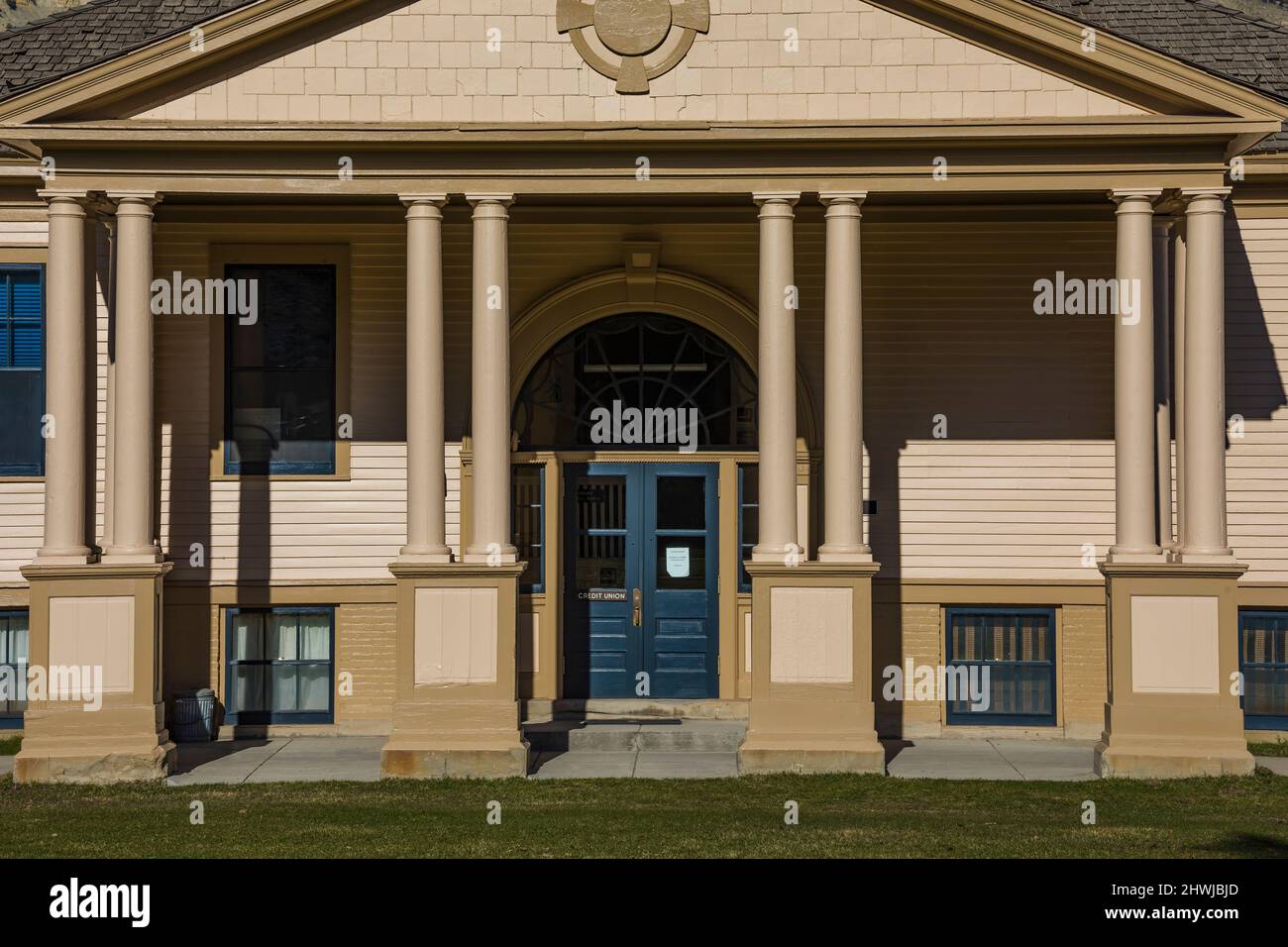 The Post Exchange, a place of rest and relaxation for soldiers, in Fort ...