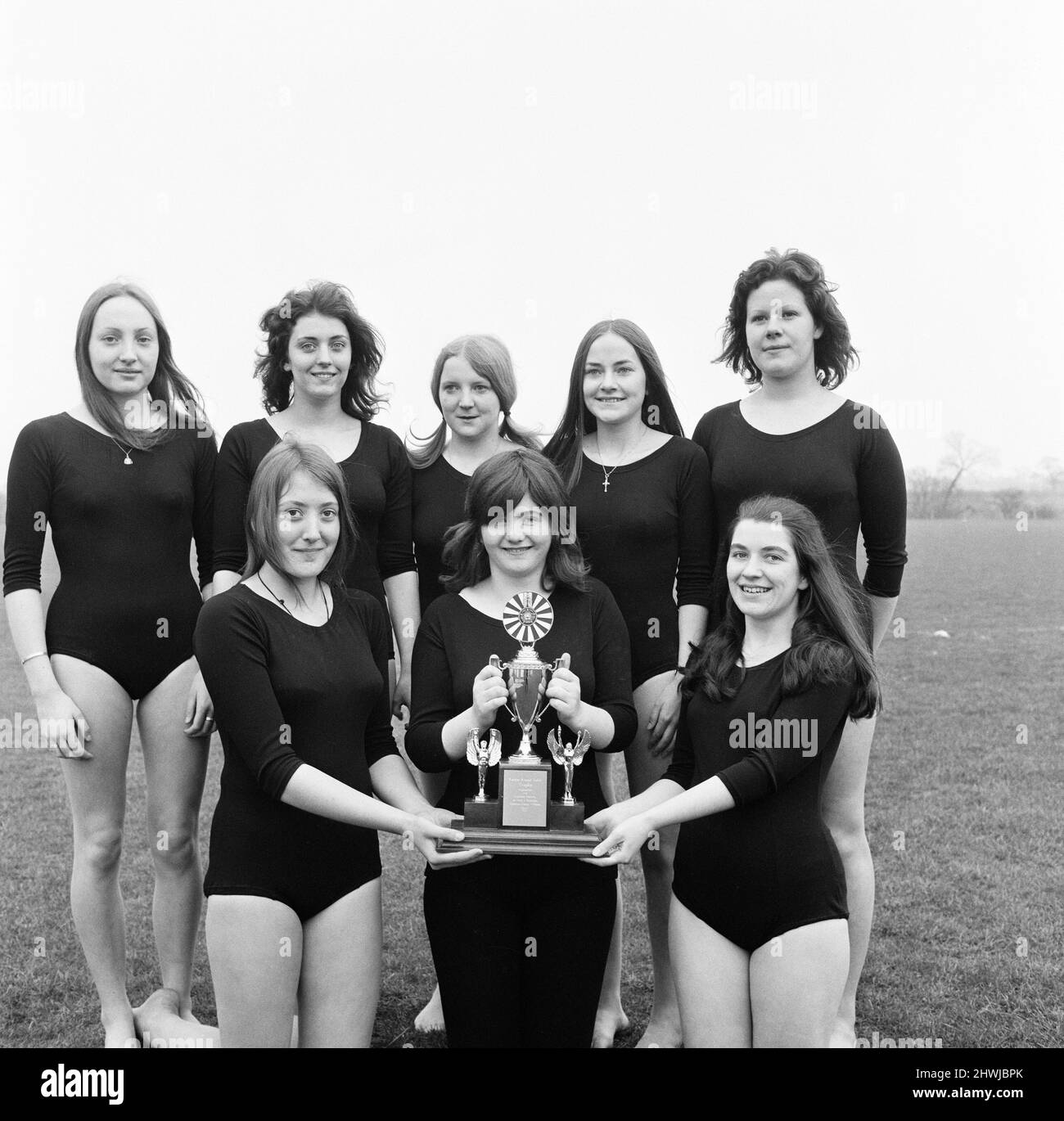 Dancing team at St Mary's Covent. 1971 Stock Photo - Alamy