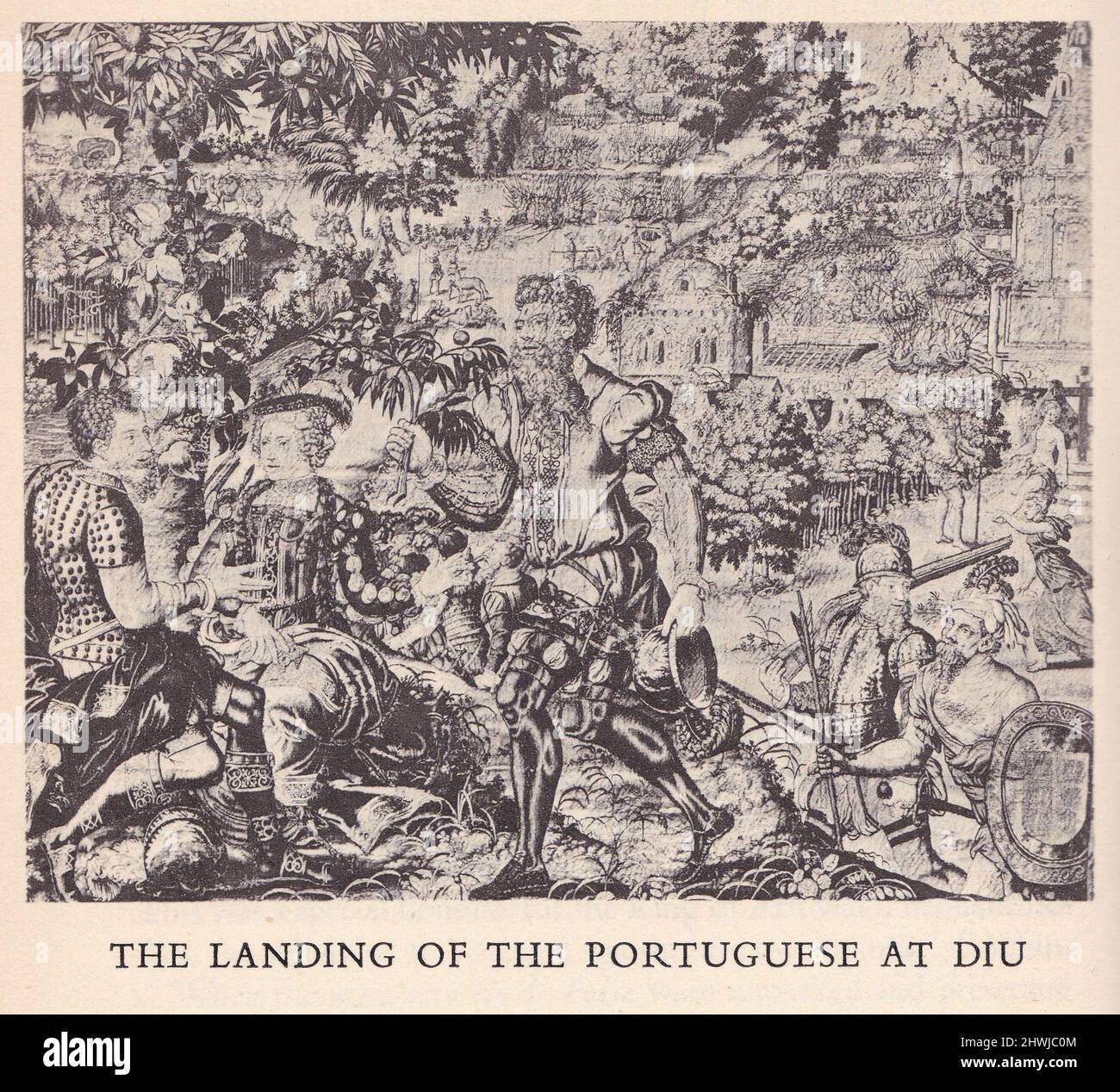 Vintage illustration from the book 'The Grand Peregrination' by Maurice ...