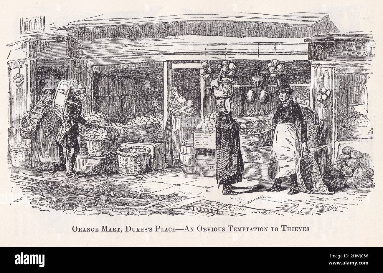 Vintage illustration from the book London's Underworld by Henry Mayhew ...