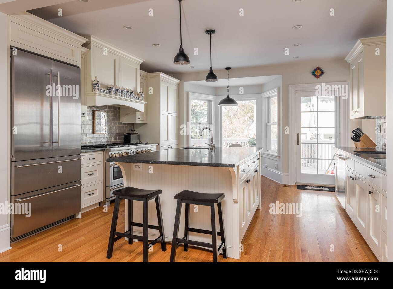 Residential Interior - Kitchen Stock Photo - Alamy