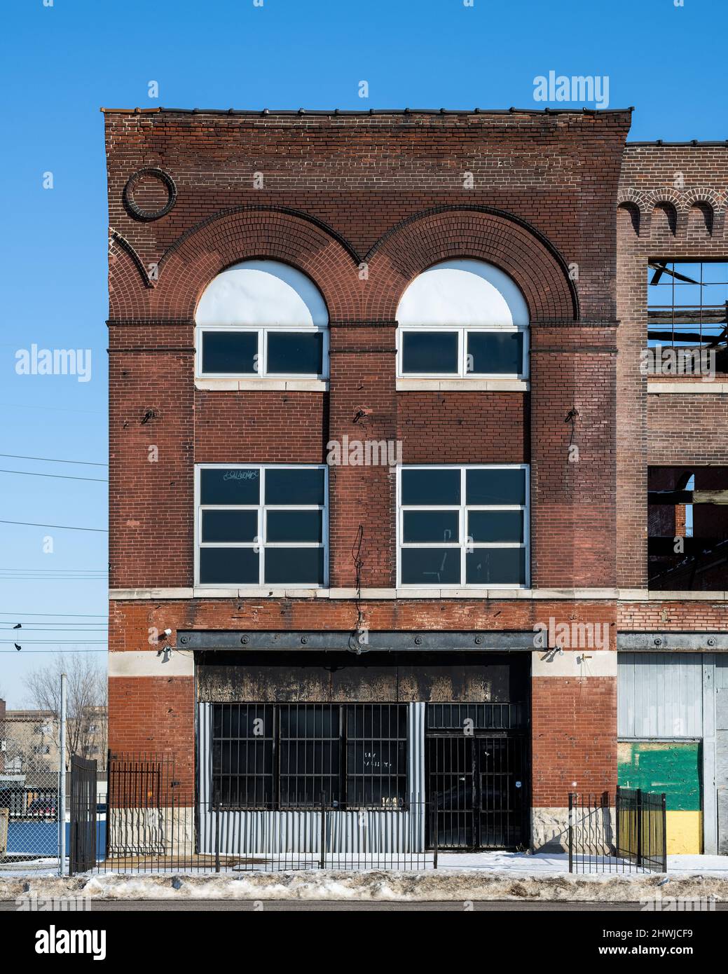 Industrial buildings in St. Louis Stock Photo - Alamy