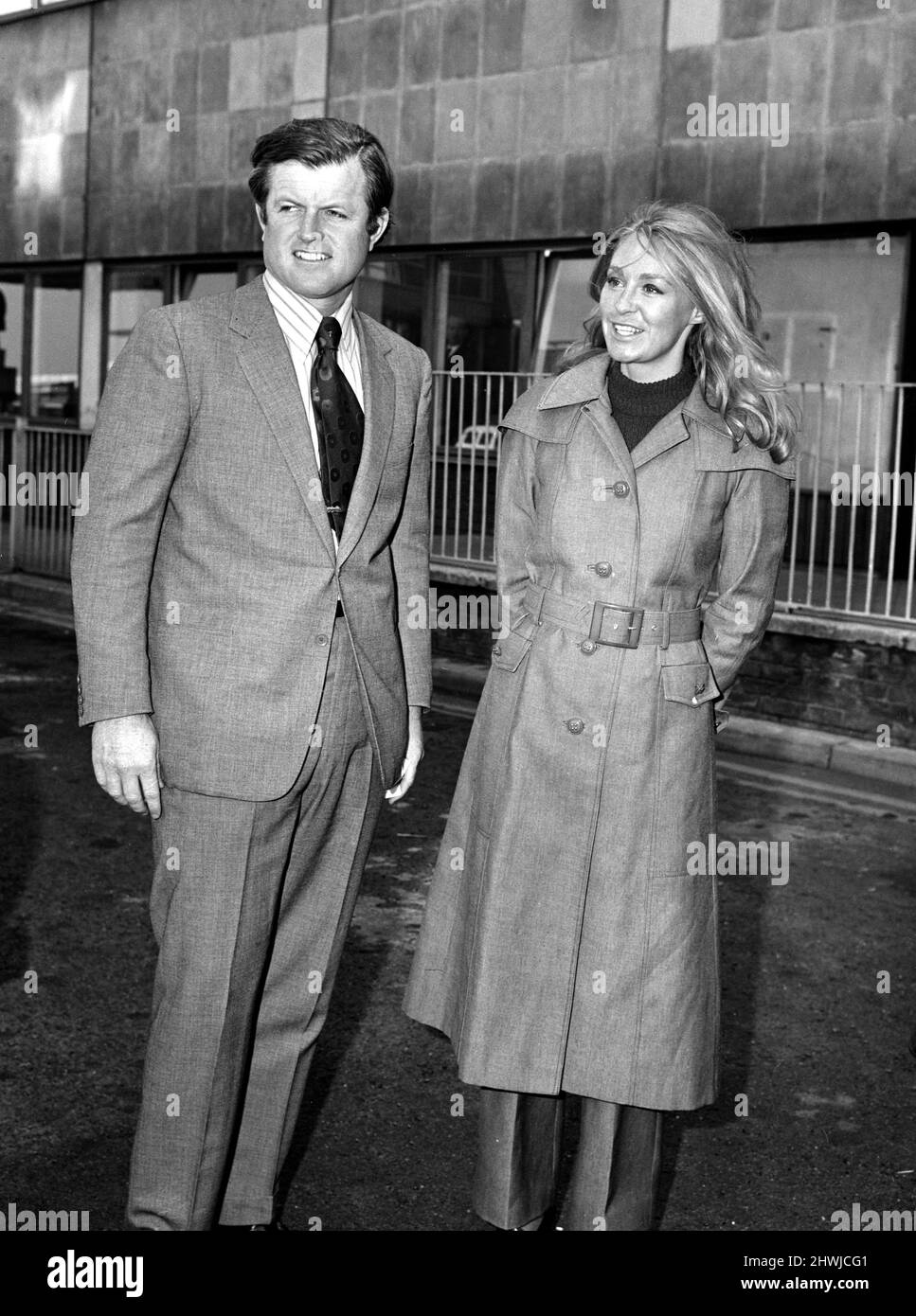 Ted kennedy and his wife hi-res stock photography and images - Alamy