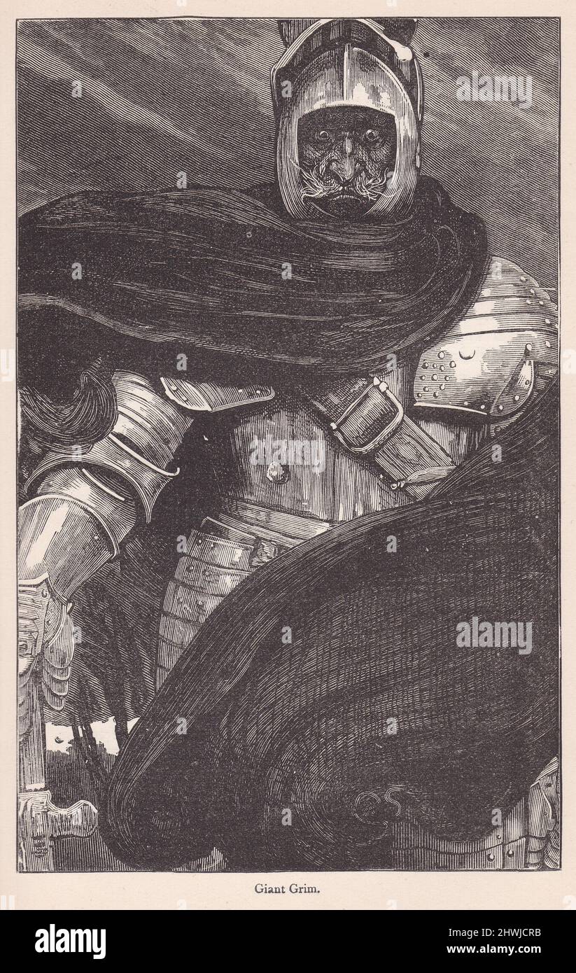Vintage illustration from the book Bunyan's Pilgrim's Progress - Giant ...