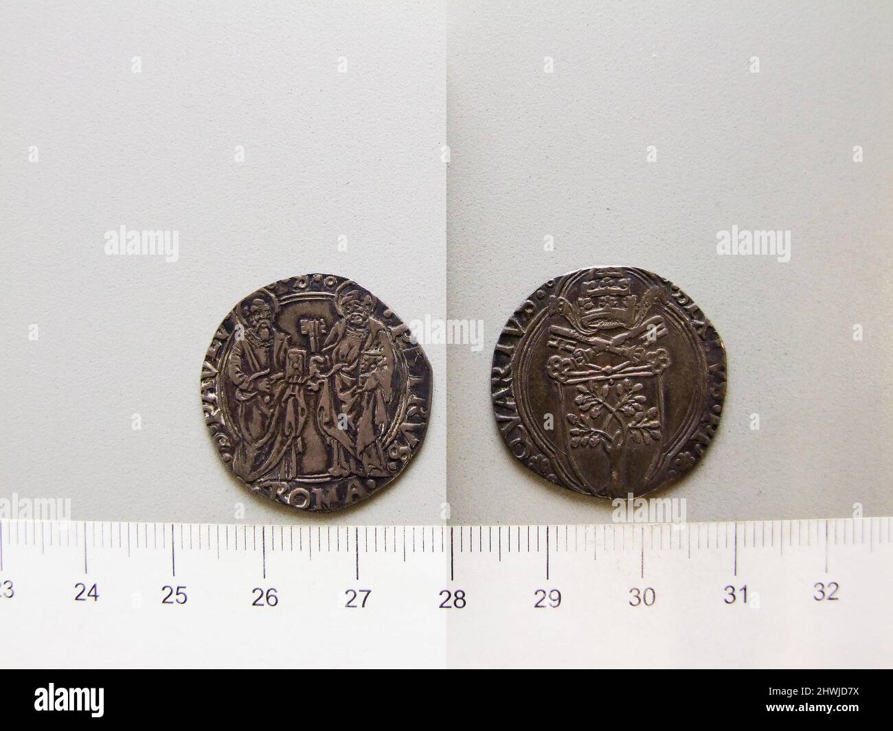 Grosso of Pope Sixtus IV from Rome. Ruler: Pope Sixtus IV Mint: Rome ...