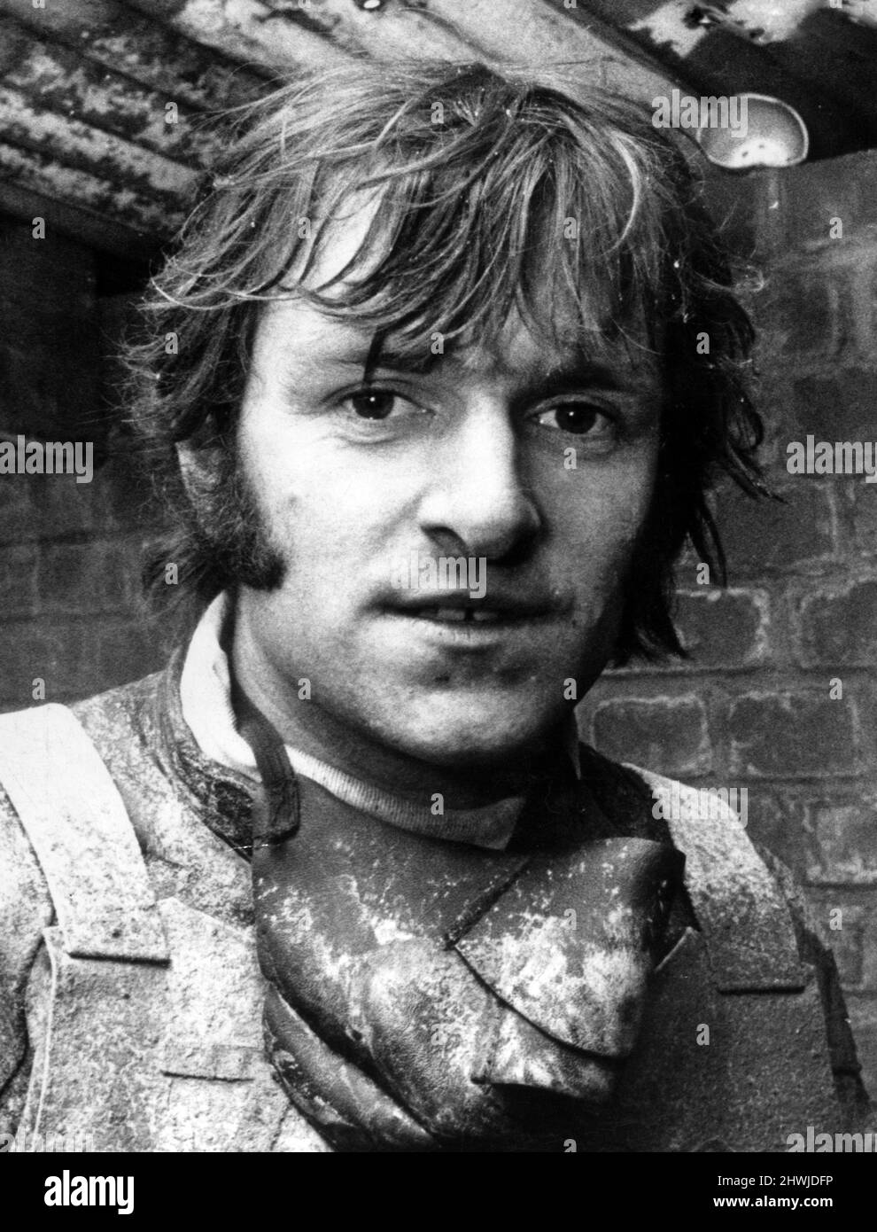 Speedway Star John Harrhy. 18th March 1972 Stock Photo - Alamy