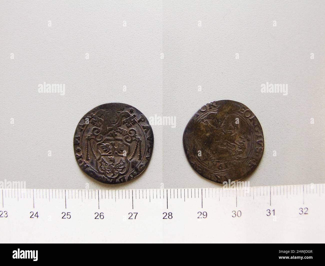 Giulio of Pope Paul V from Ferrara. Ruler: Pope Paul V, Italian, 1552 ...