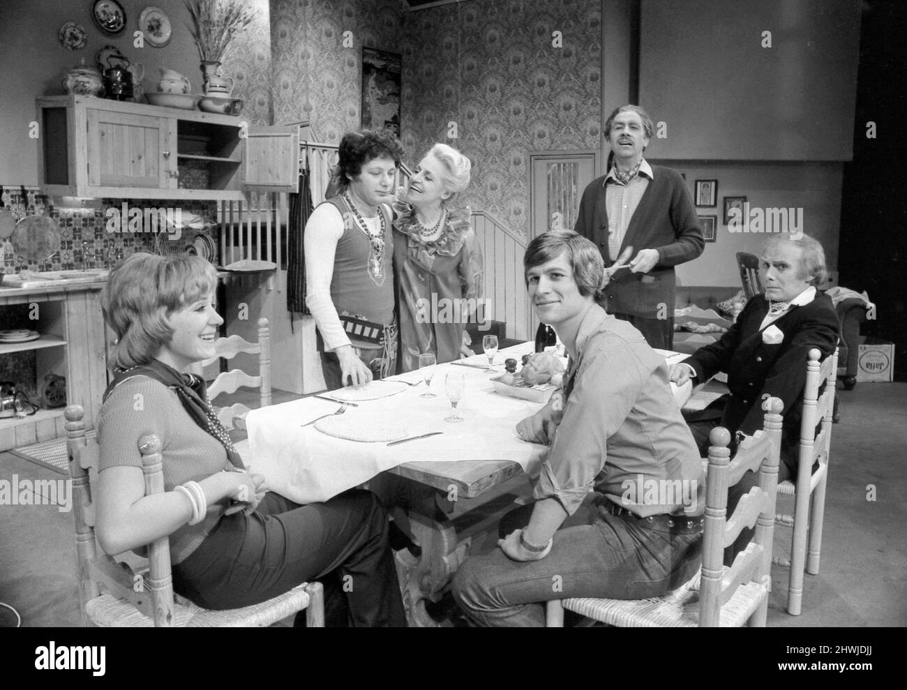 A scene from Alan Bennett's play "Getting On," at the Belgrade Theatre ...