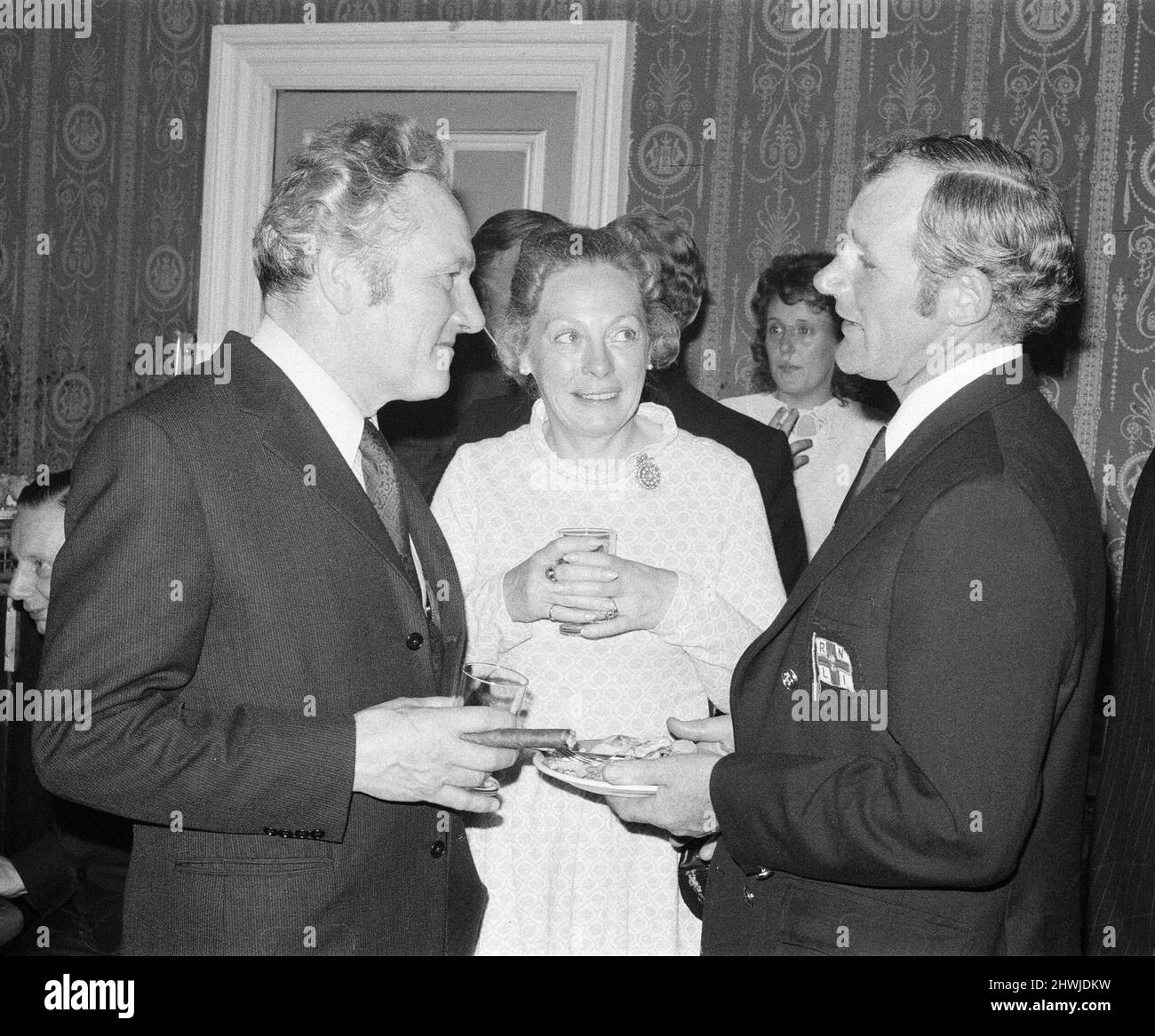 Men of the Royal National Lifeboat Institution, informal supper at the ...