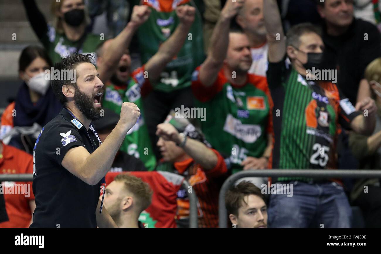 Magdeburg, Germany. 06th Mar, 2022. Handball: Bundesliga, SC Magdeburg ...