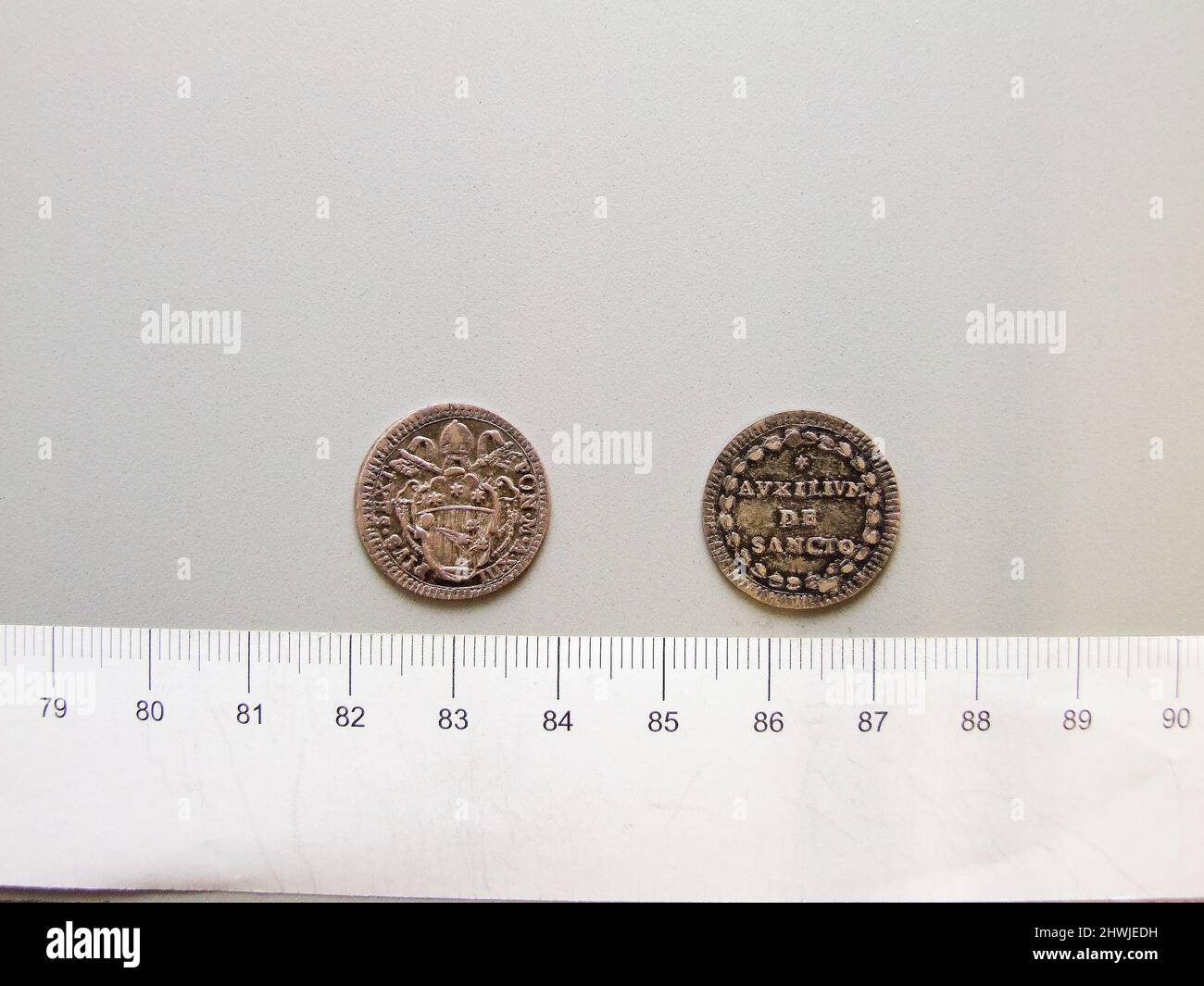 Grosso of Unknown ; Tommaso Mercandetti; Pope Pius VI from Rome. Artist ...