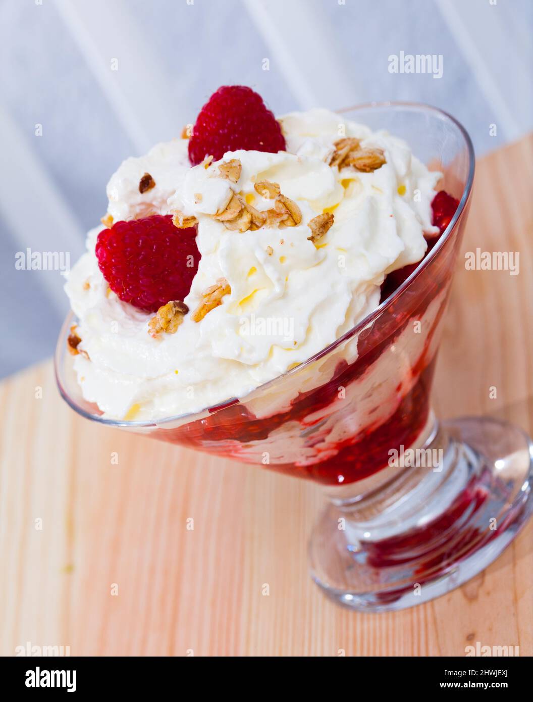 Cranachan is traditional scottish dessert Stock Photo - Alamy