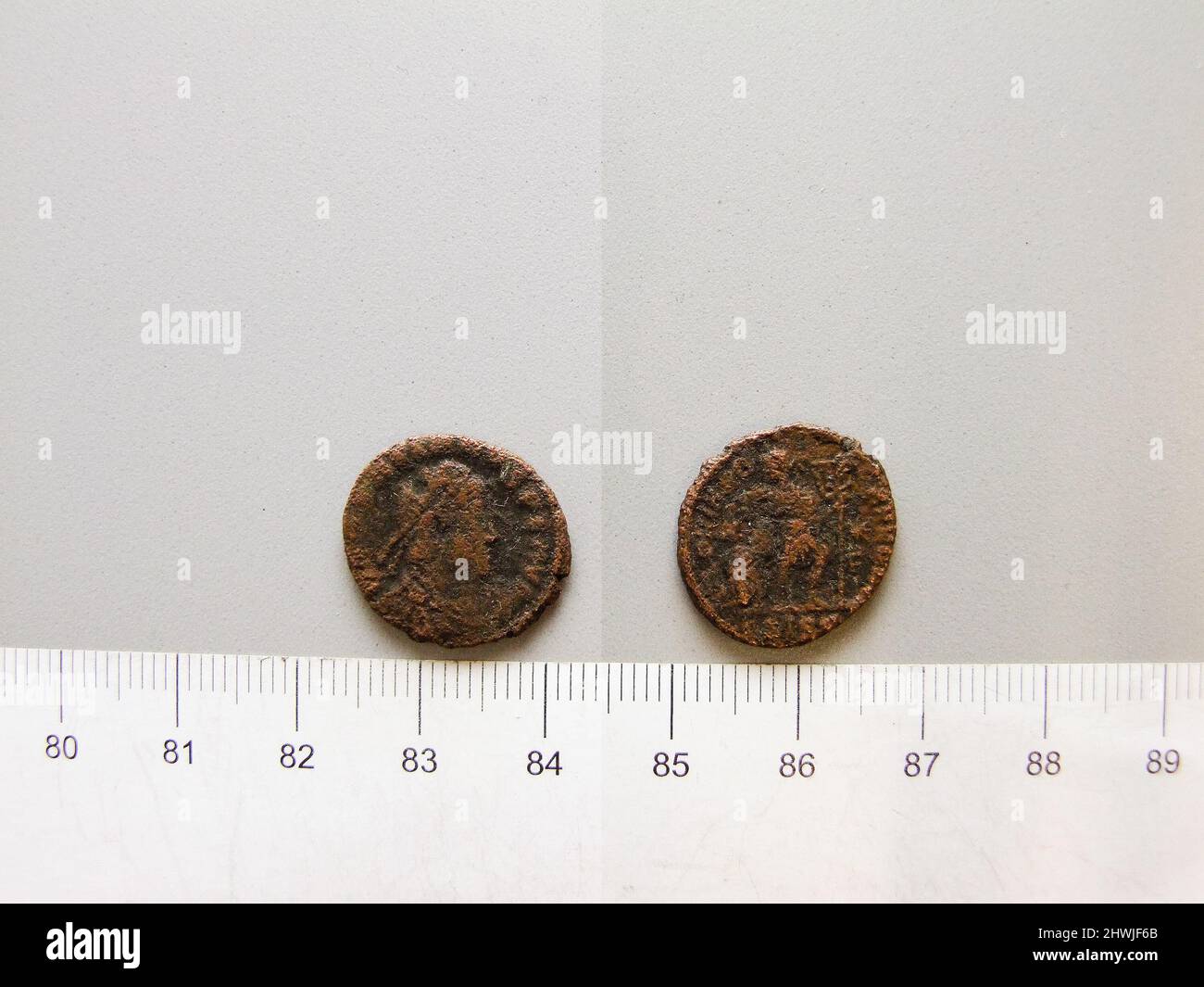 Ae3 of Gratian, Emperor of Rome from Siscia. Ruler: Gratian, Emperor of ...