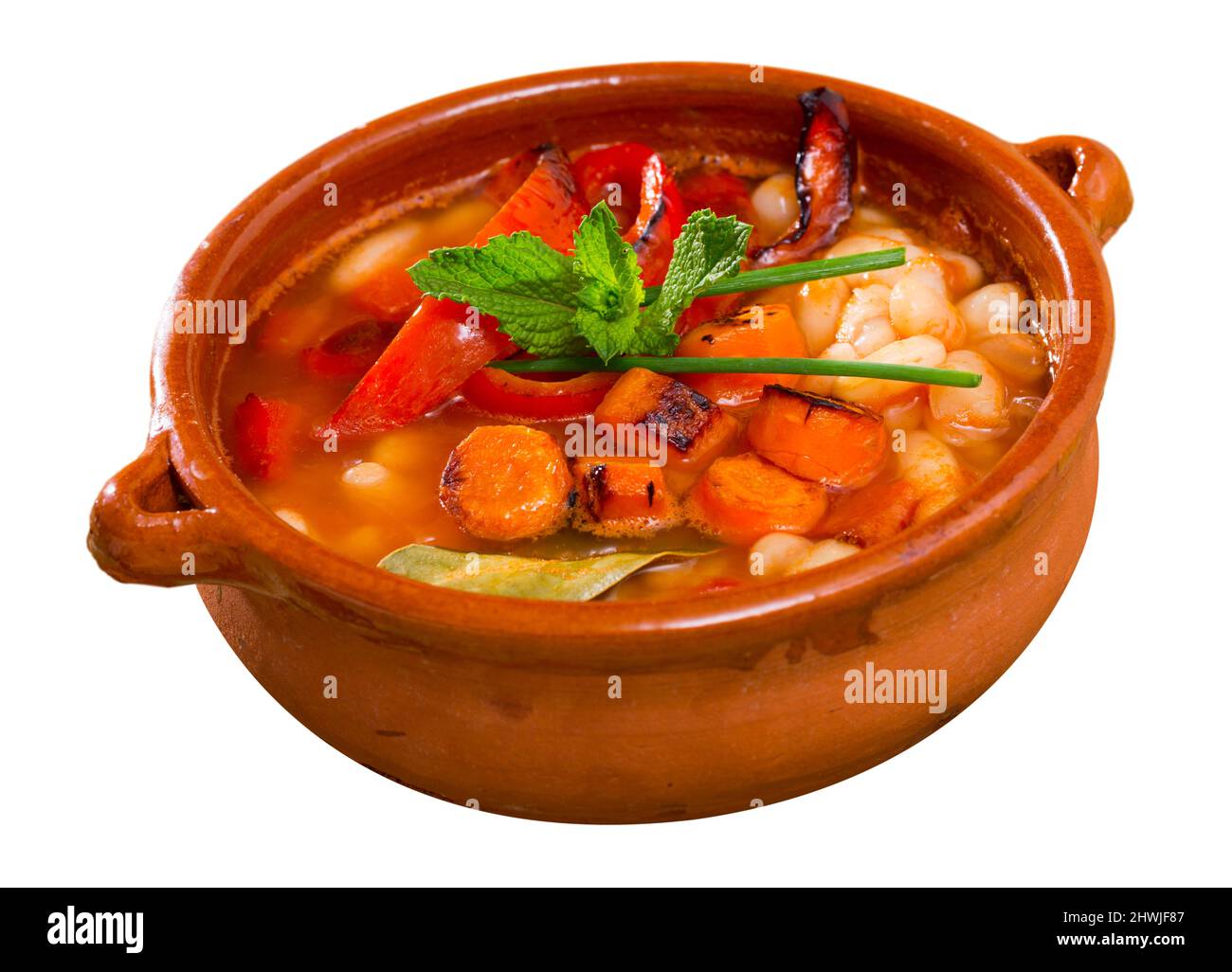 Bulgarian Bob chorba Stock Photo - Alamy