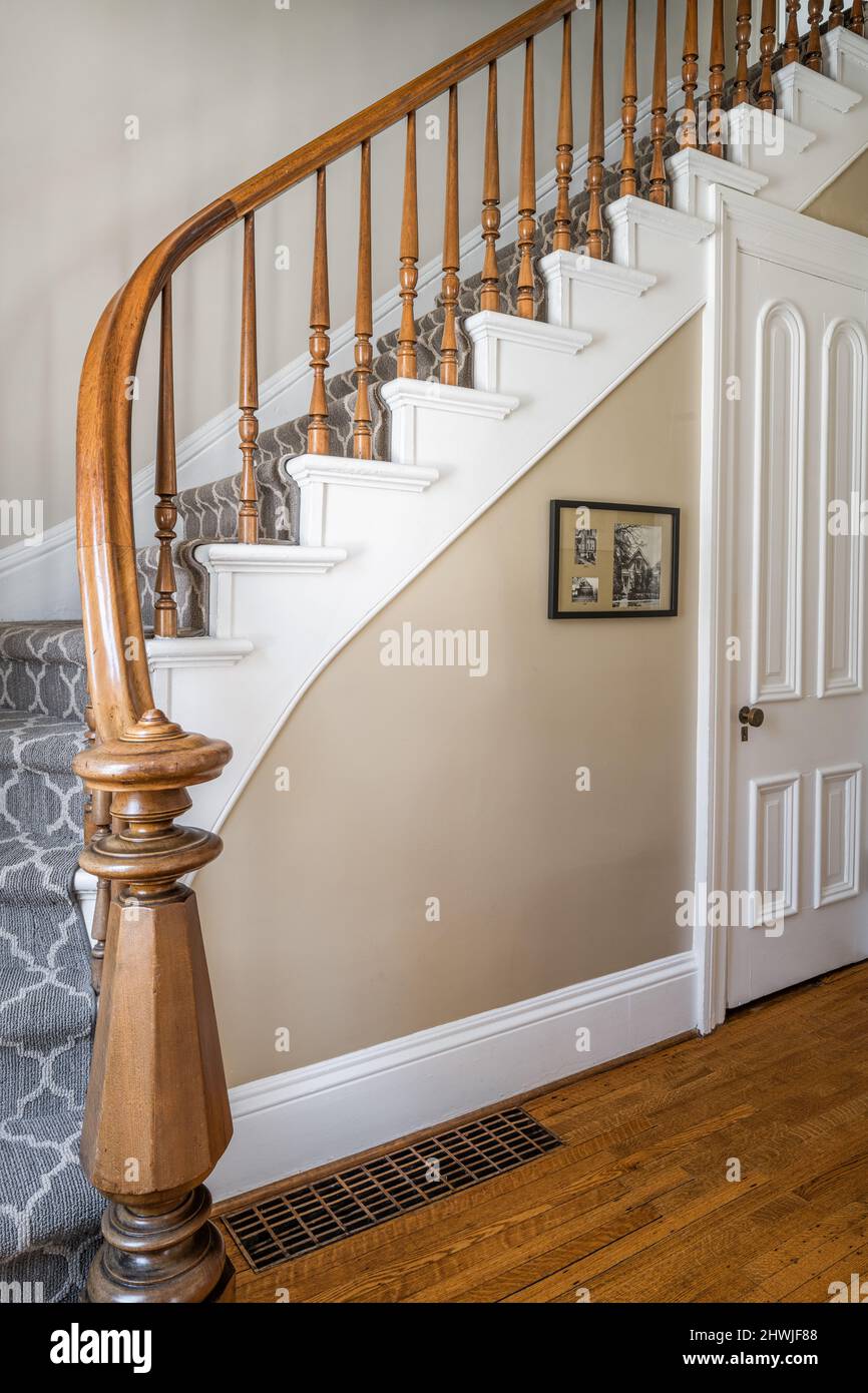 Residential Interior - Stairs Stock Photo - Alamy