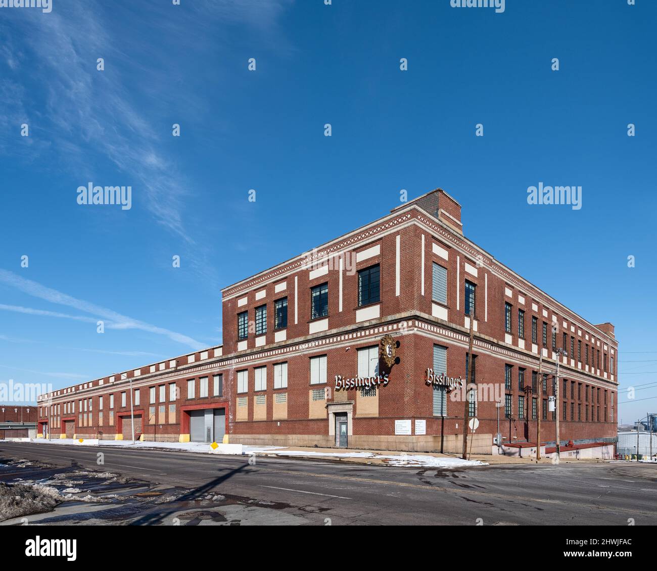 Bissinger's manufacturing facility Stock Photo - Alamy
