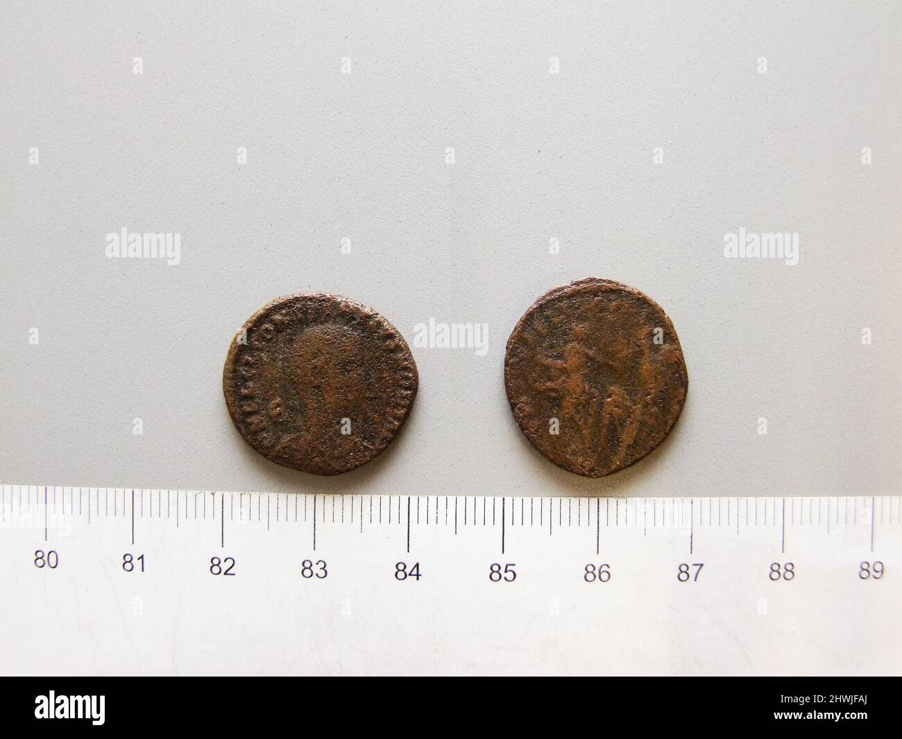 Ae3 of Constantius II, Emperor of Rome. Ruler: Constantius II, Emperor ...